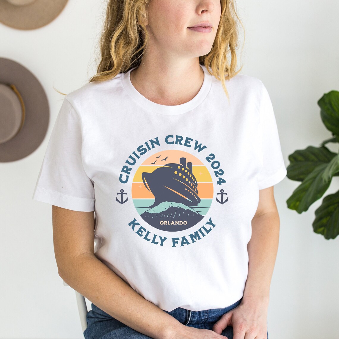 Custom Cruise Crew T-shirt | Family Vacation Matching Tee - Etsy