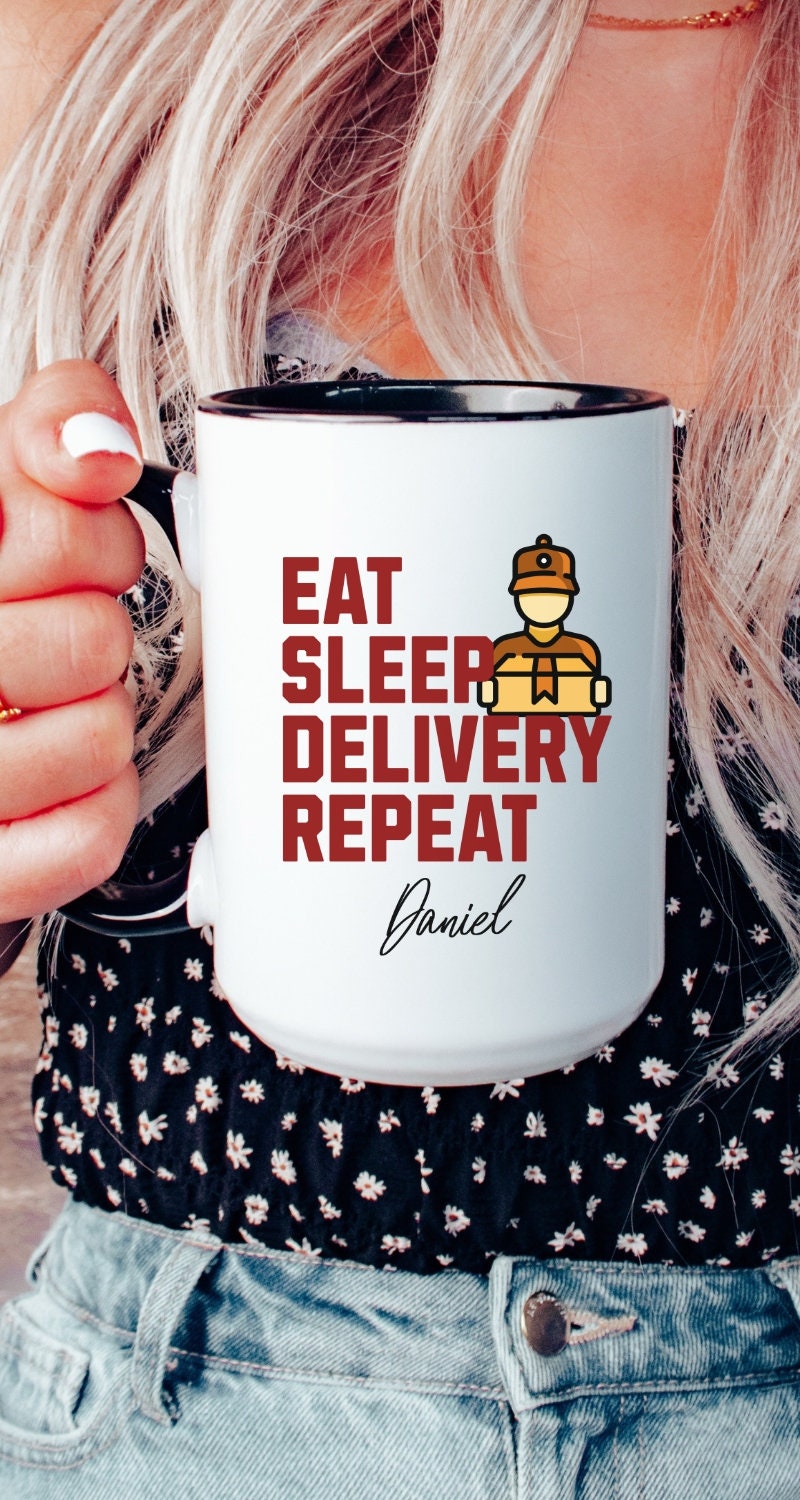 Custom Mailman Mug Mailman Gift for Courier Birthday Gift Mail Man ...
