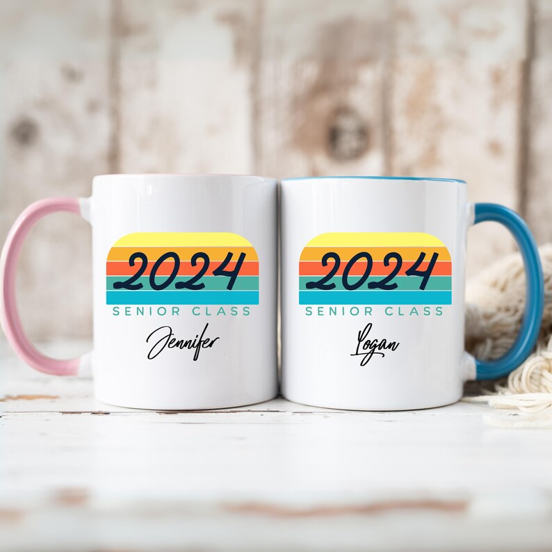 Custom 2024 Senior Class Mug Graduation Gift Senior Gift for Classmate ...