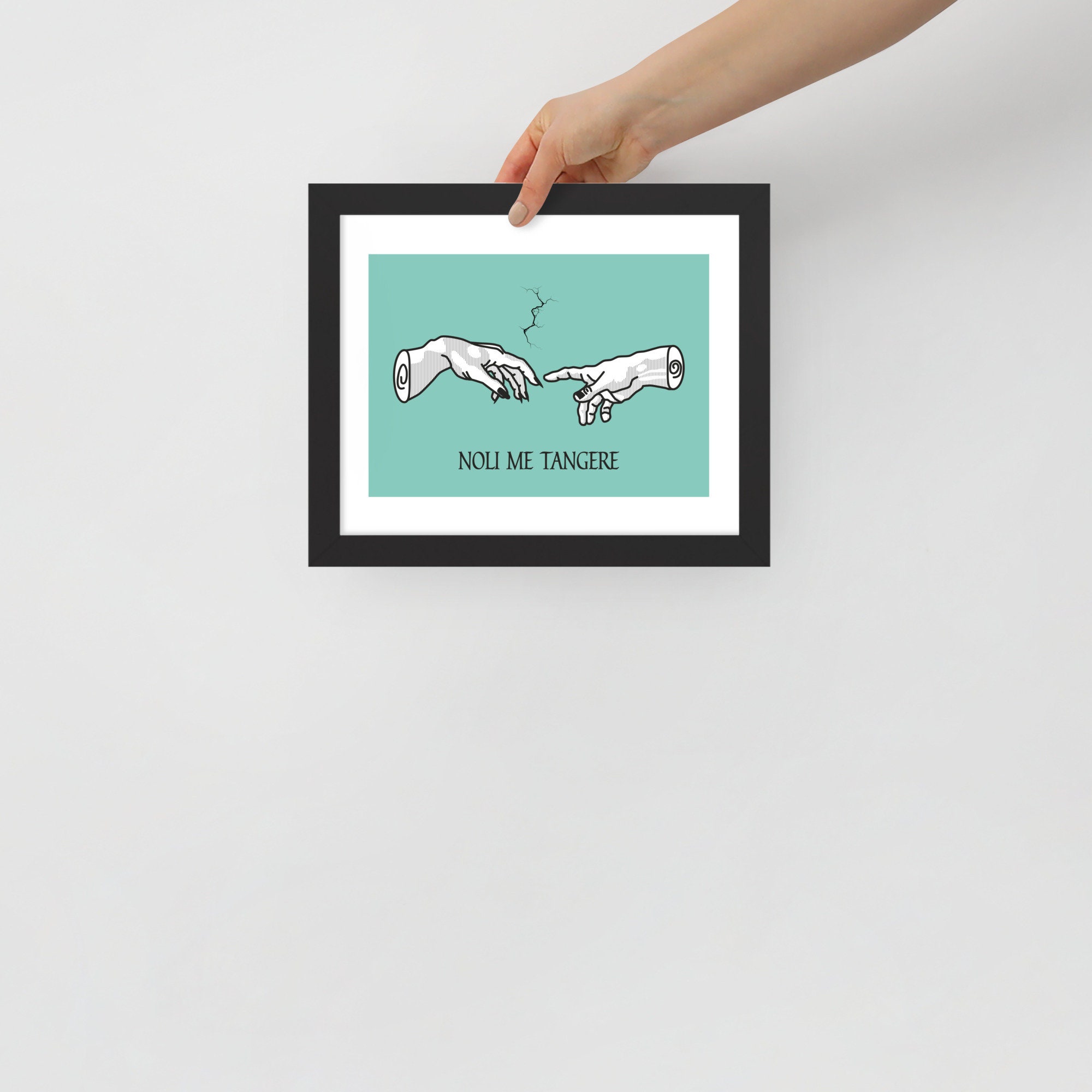 Noli Me Tangere Framed Poster by Kalakatu - Etsy