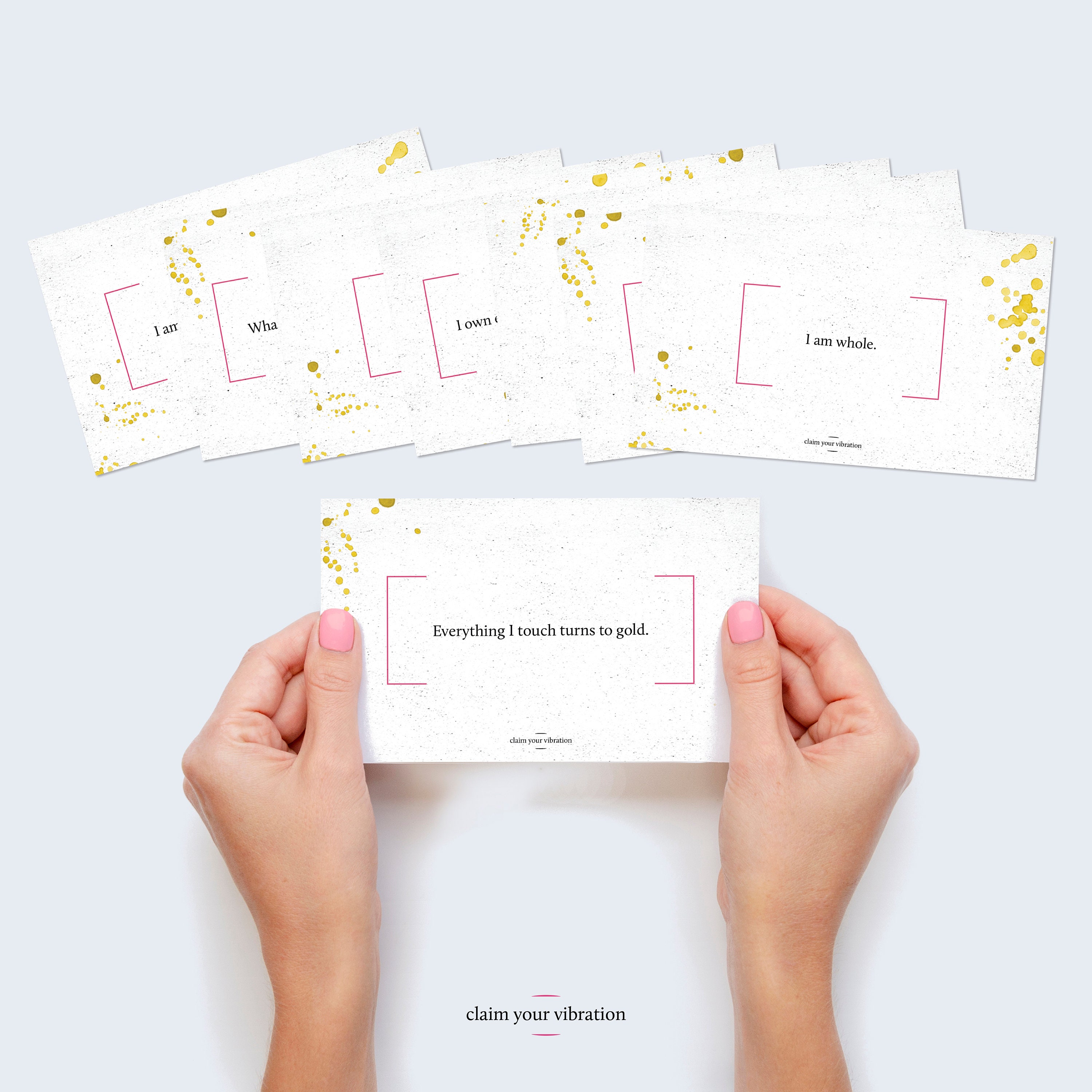 Affirmative Cards, Affirmation Poster Set, Affirmative Gift, Printable ...