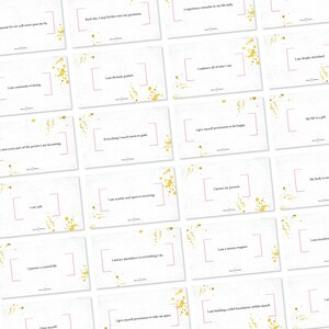 Affirmative Cards, Affirmation Poster Set, Affirmative Gift, Printable ...
