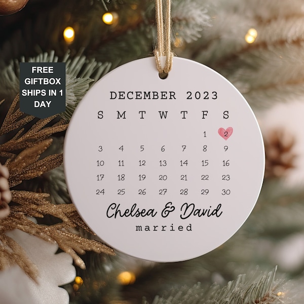 Personalized Wedding Calendar - Etsy