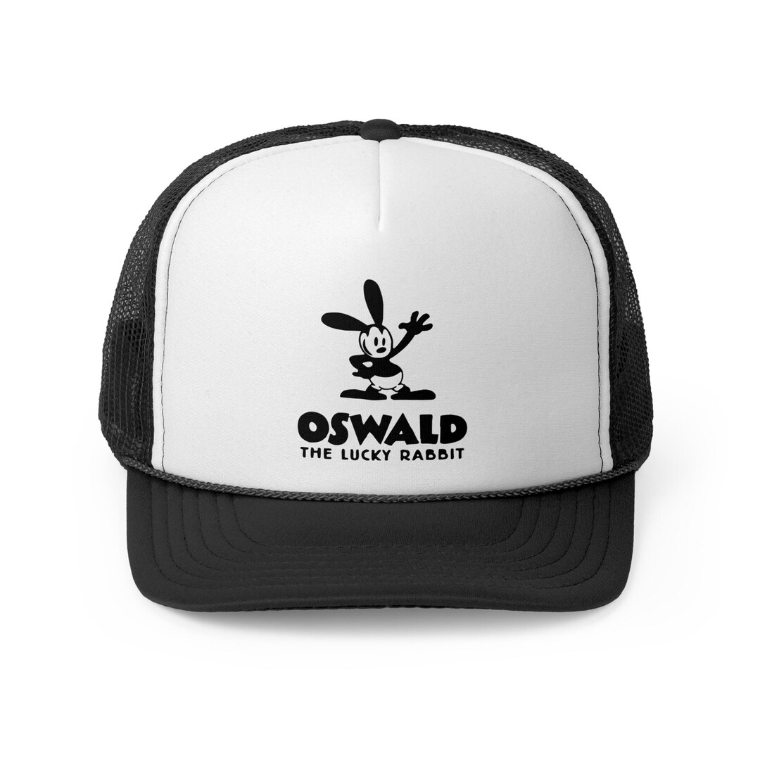 Oswald the Lucky Rabbit Trucker Cap, Oswald Hat, Lucky Rabbit Cap ...