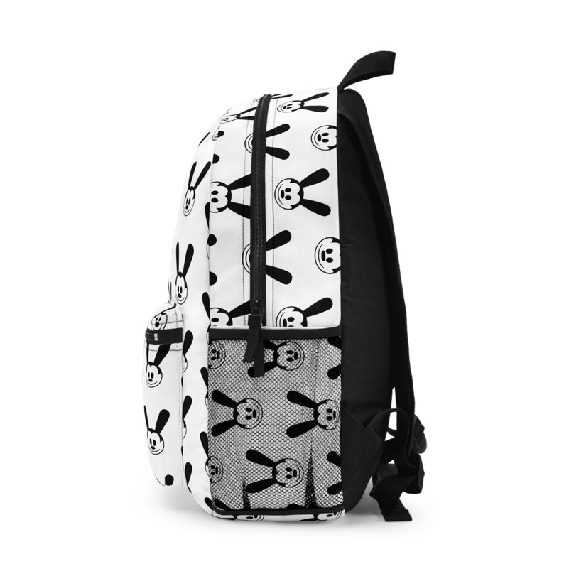 Oswald the Lucky Rabbit Backpack, White Backpack, School Backpack, Park ...