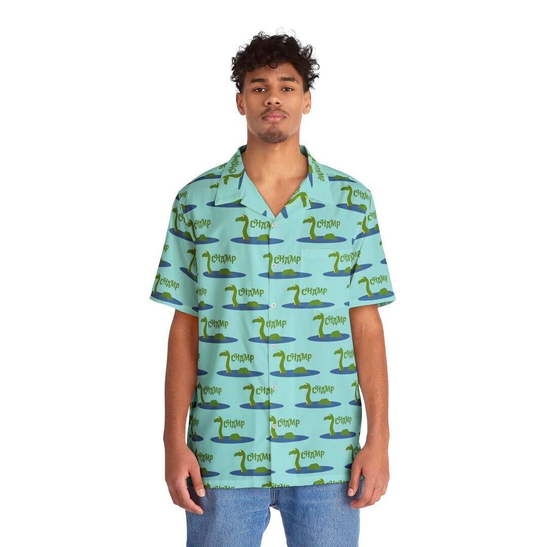 Champ Cryptid Men's Hawaiian Shirt - Etsy
