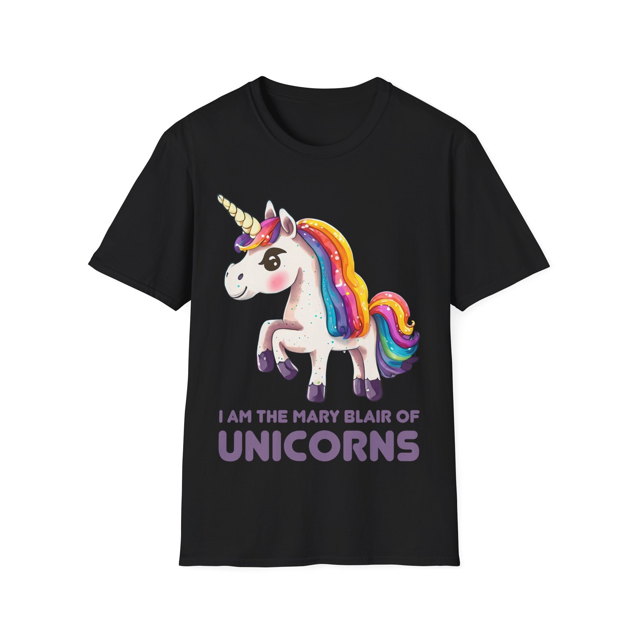 The Mary Blair of Unicorns 5 Legged Unicorn Unisex Softstyle T-shirt - Etsy