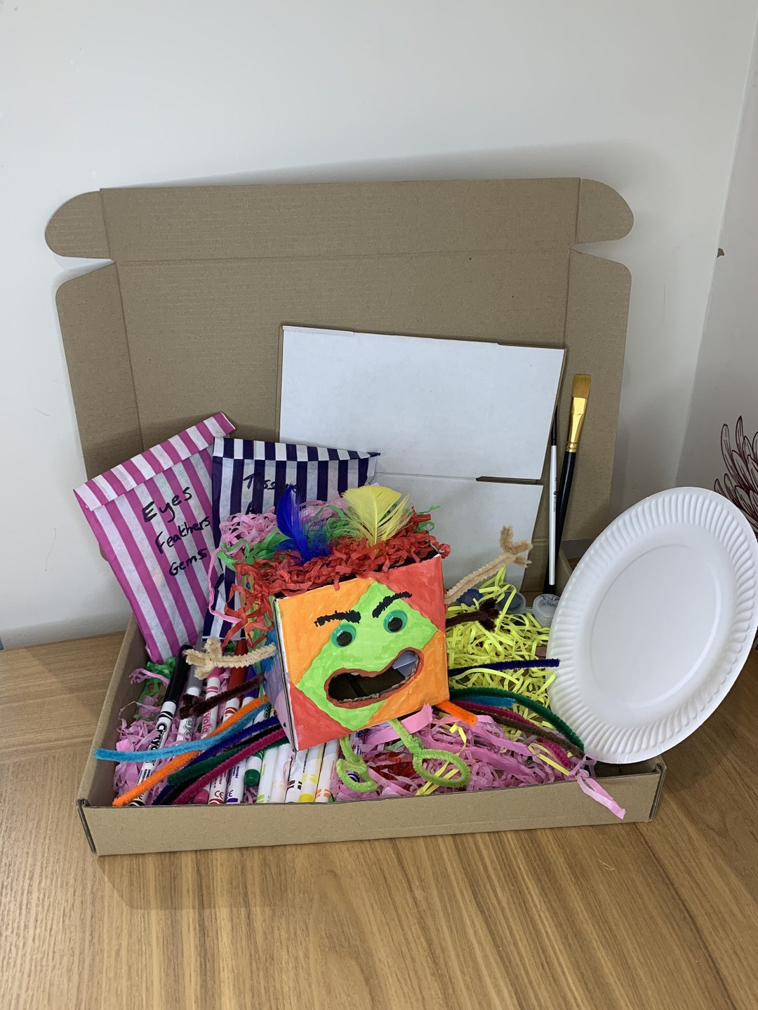 Create Your Own Worry Monster Christina's Art & Mental Health Boxes - Etsy