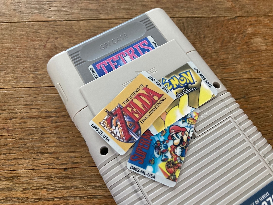 Gameboy Cartridge Labels for Retroflag Gpi Case 2W - Etsy