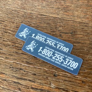 Gameboy Service Sticker for Retroflag Gpi Case 2W - Etsy