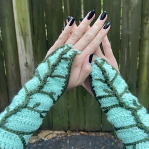 Leaf Gauntlets, Whimsical Nature Arm Warmers, Fairy Arm Covers ...