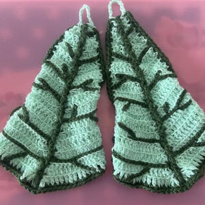 Leaf Gauntlets, Whimsical Nature Arm Warmers, Fairy Arm Covers ...