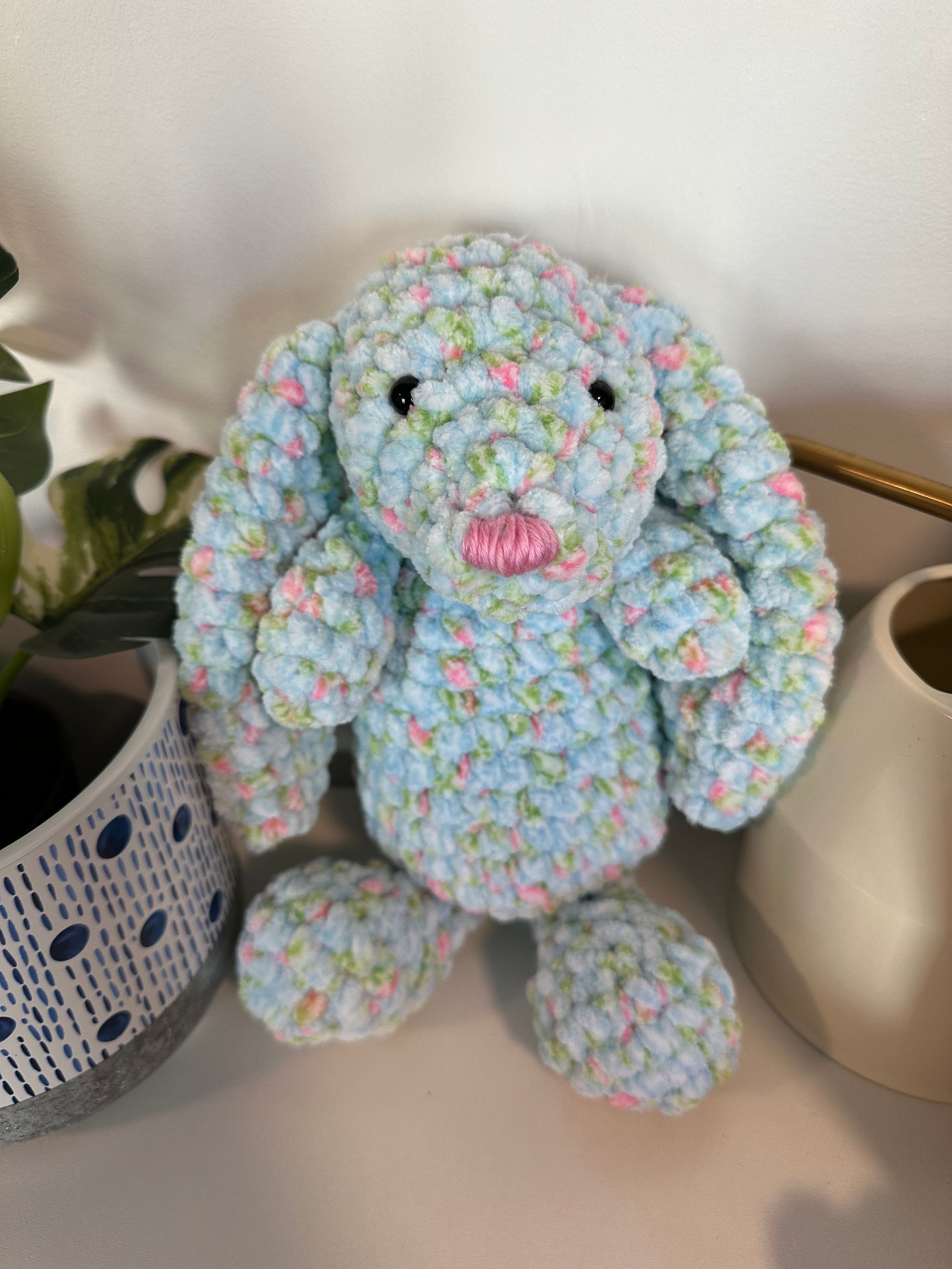 Soft Handmade Stuffed Bunny - Etsy