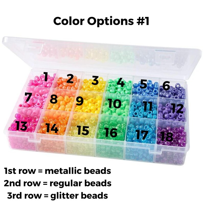 Customizable Pony Bead Peyote Stitch Kandi Cuff - Etsy