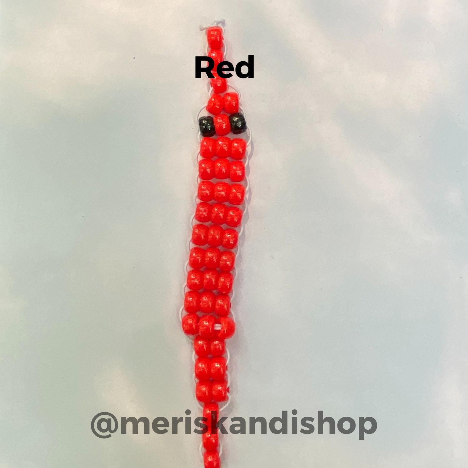 Rainbow Kandi Worms Red, Orange, Yellow, Green, Blue, Purple, and Pink ...