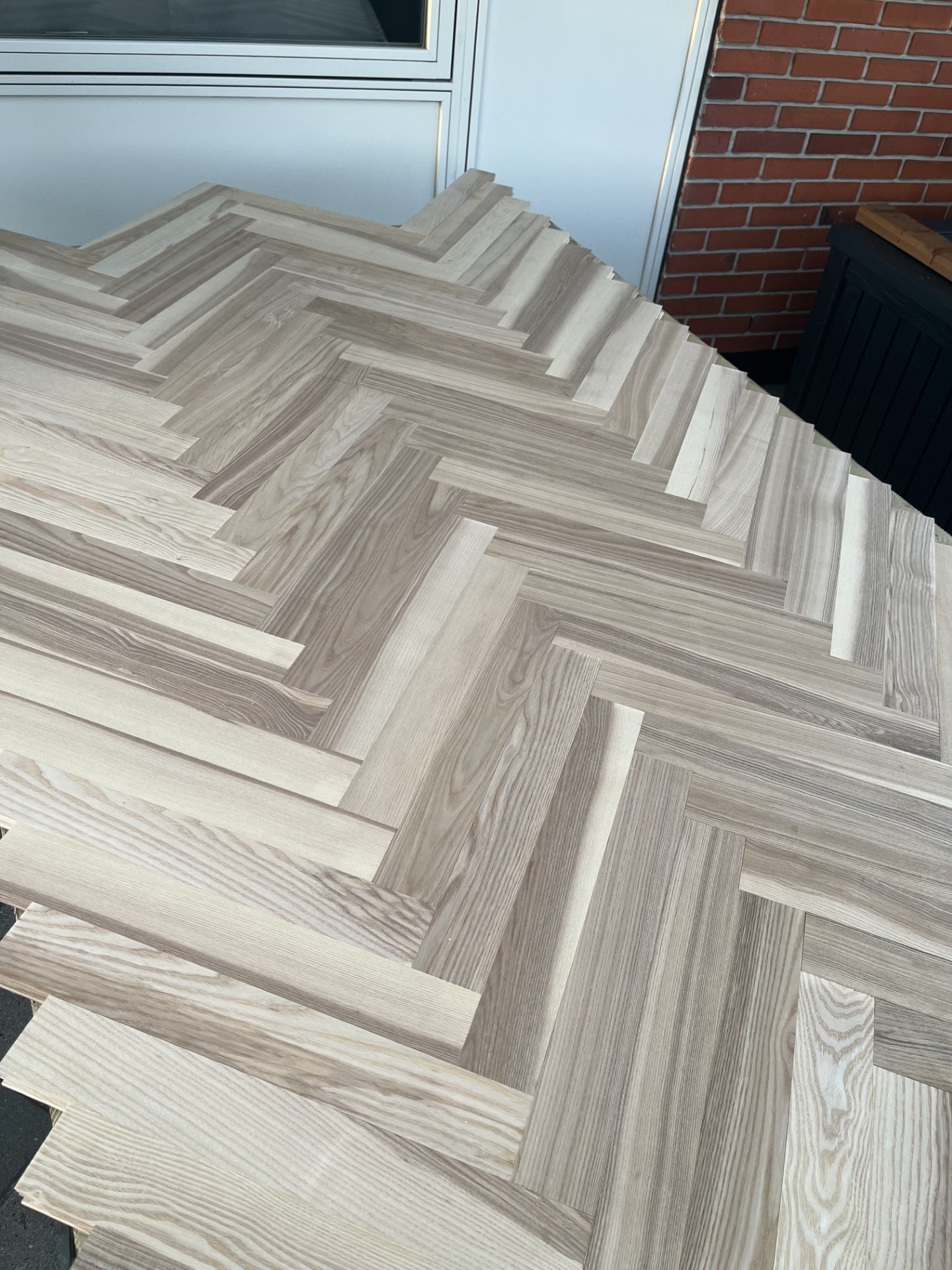 Herringbone Table DIY - Etsy