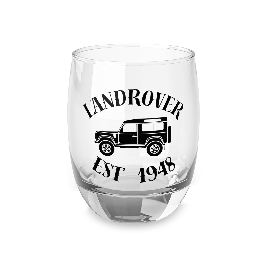 Whiskey Glass, Land Rover, Defender Whiskey Glass, Fathers Day Gift ...