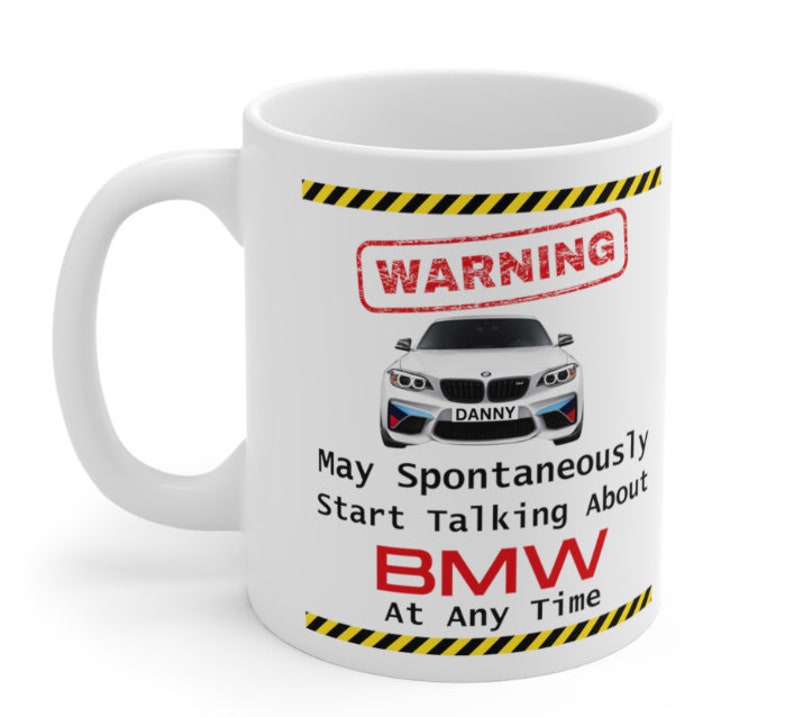 Bmw Mug, Personalised Bmw Mug, Birthday Gift, Bmw Accessories - Etsy