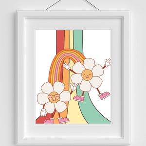 Set of 10 Groovy Digital Prints - Etsy