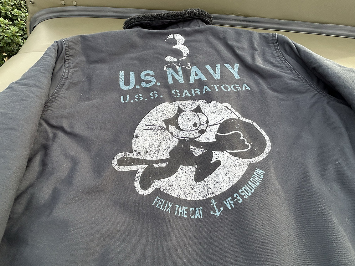 US NAVY - N1 Deck Jacket - Felix the Cat - Limited Edition of 100 ...