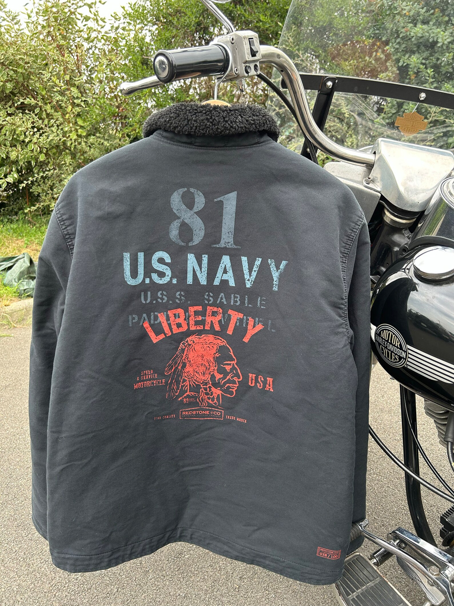 US NAVY N1 Deck Jacket - Indian Liberty - Limited Edition of 100 ...