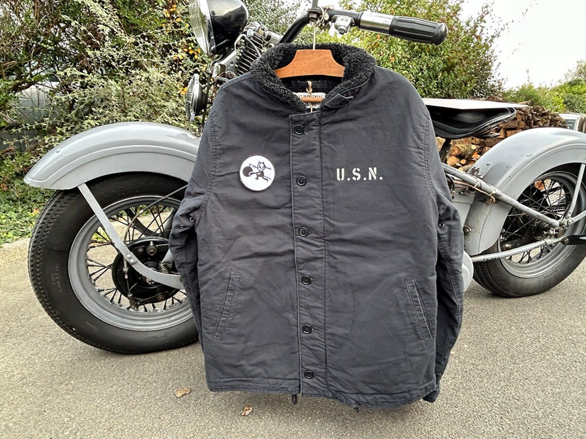 US NAVY N1 Deck Jacket - Felix the Cat - Limited Edition of 100 Jackets ...