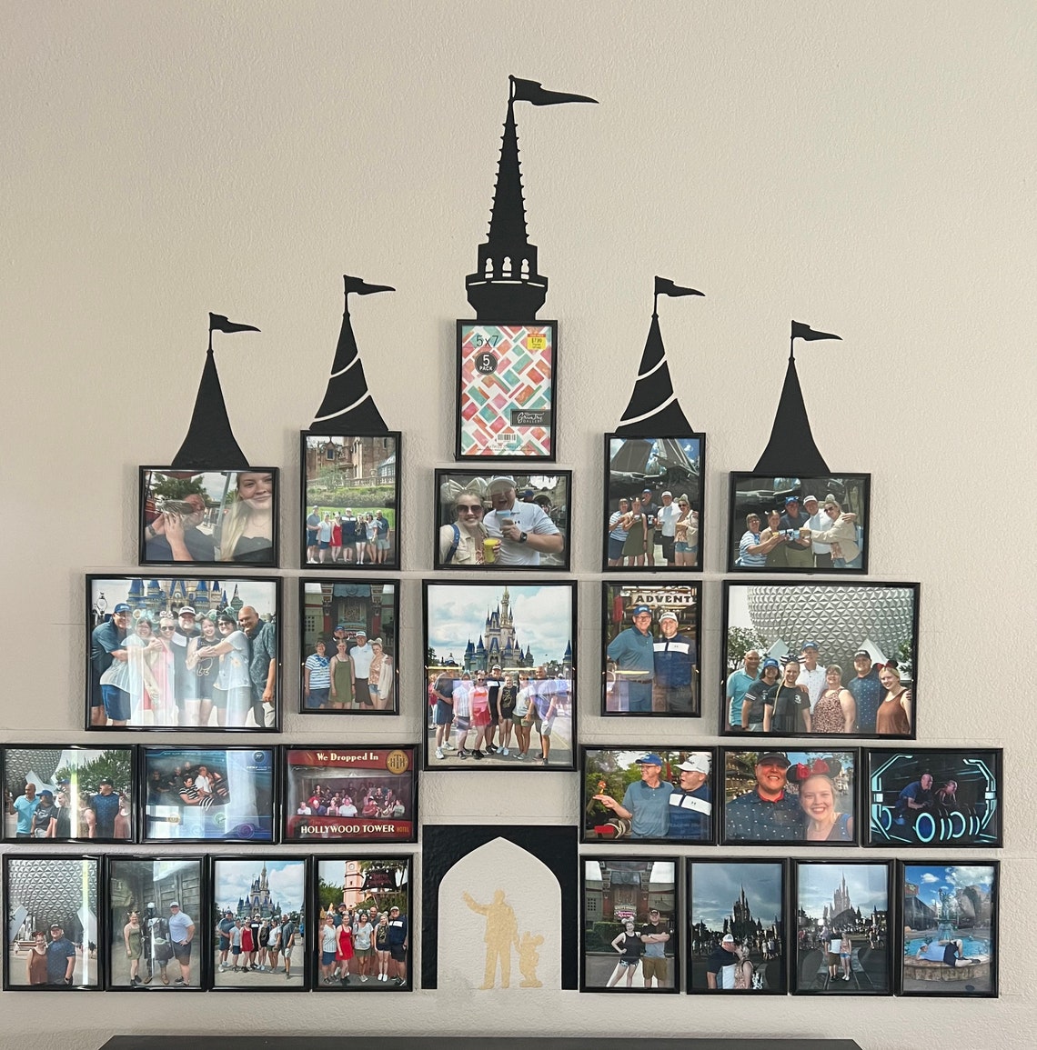 VINYL DECAL Disney Castle Wall Decal Disney Castle Photo Castle Decal ...