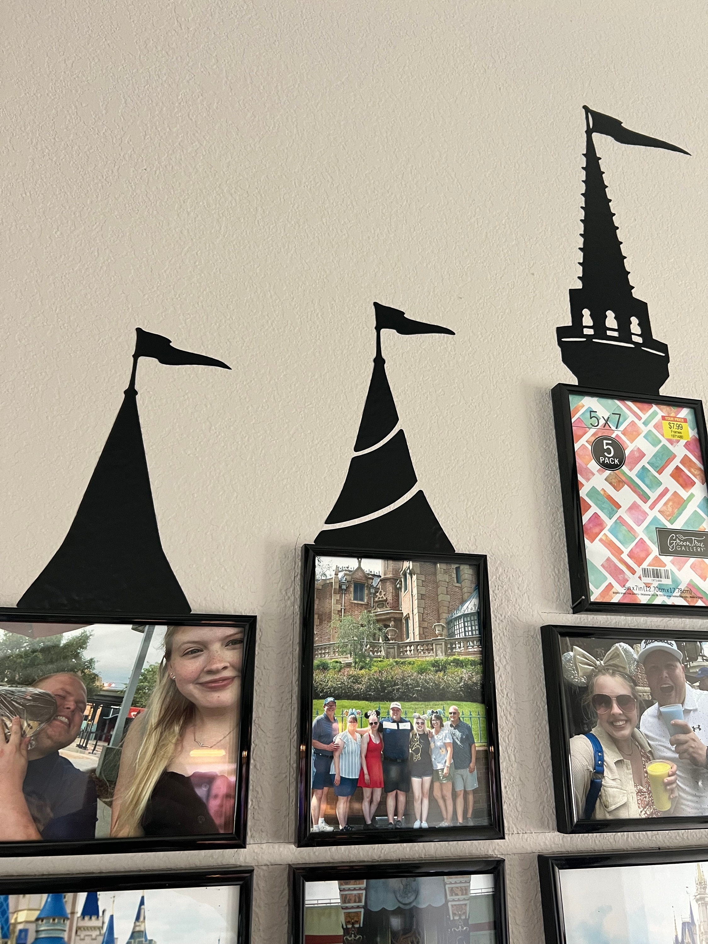Vinyl Decal Disney Castle Wall Decal Disney Castle Photo Castle Decal 