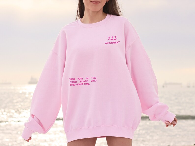 222 Angel Number Sweatshirt, 222 Alignment Shirt, Astrology Gifts ...