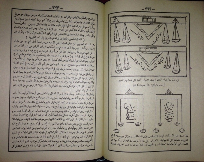 Facsimile Kenzu'z Zeheb Arabic Islam Islamic Magic Magical Charm Occult ...