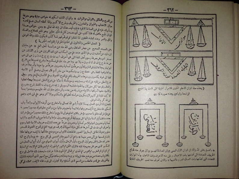 Arabic Facsimile Shams Al Maarif Charm Talisman شمس المعارف الكبرى ...