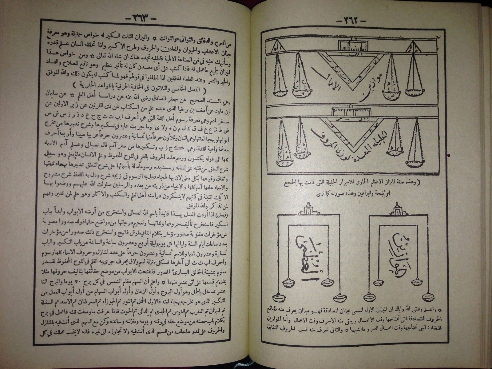Arabic Facsimile Shams Al Maarif Charm Talisman شمس المعارف الكبرى ...