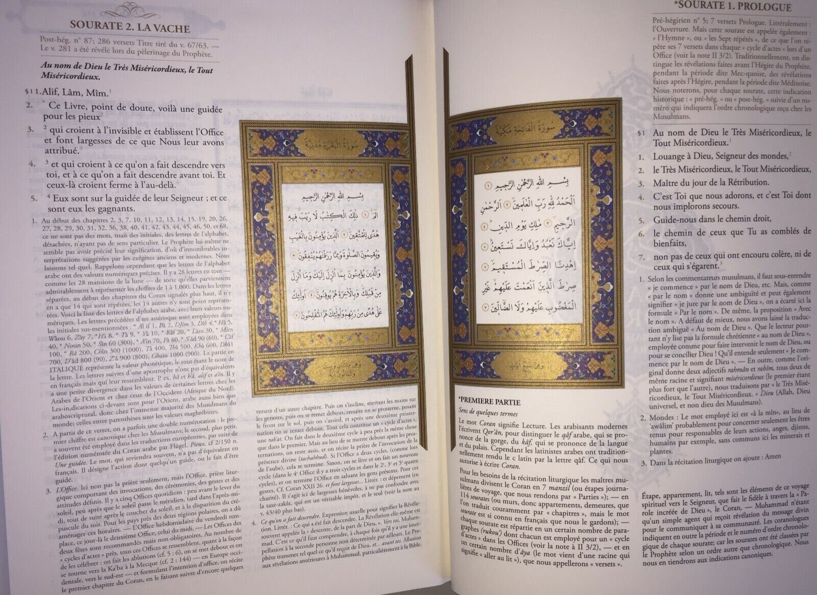 Le Saint Coran French Arabic Muhammed Abay Calligraphy - Etsy