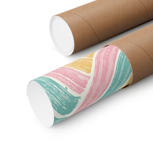 Contrast Colors Abstract Art Home Decor Poster Original Interior Design ...