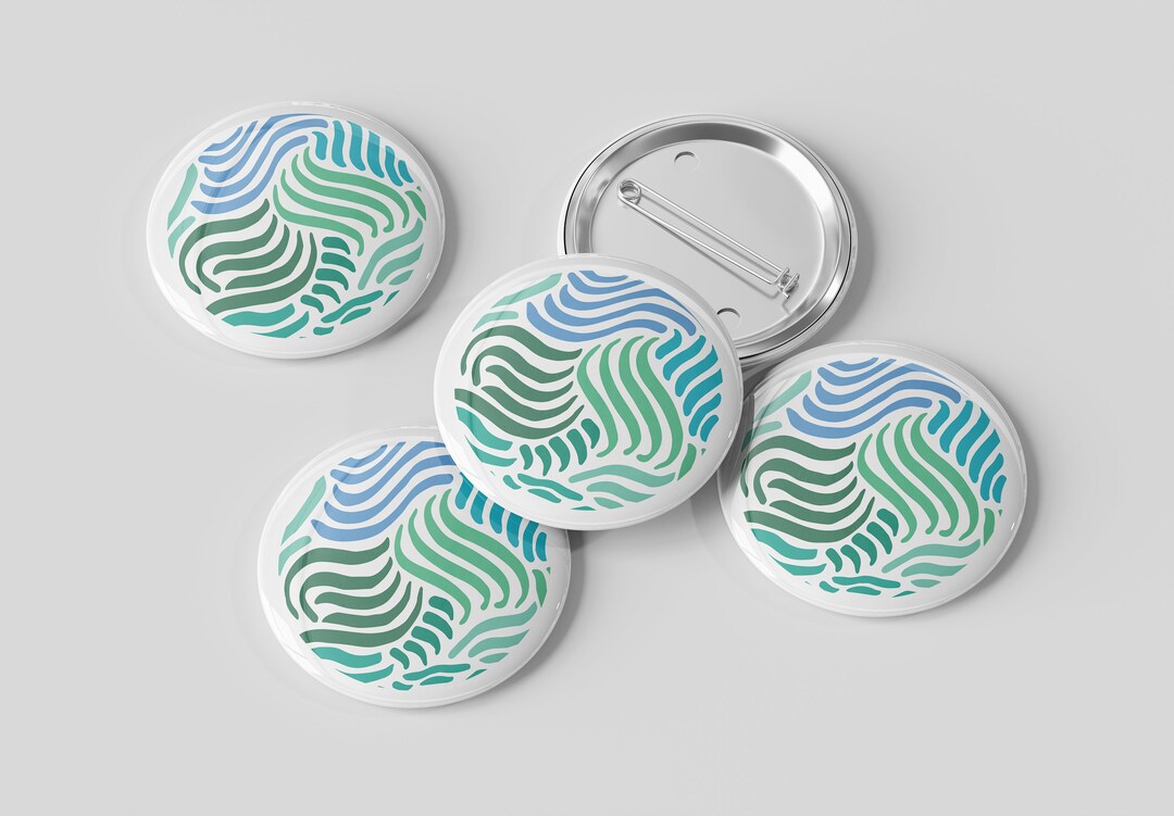 Planet Earth Pin Earth Day Button Environmental Green Life Recycle Pin ...