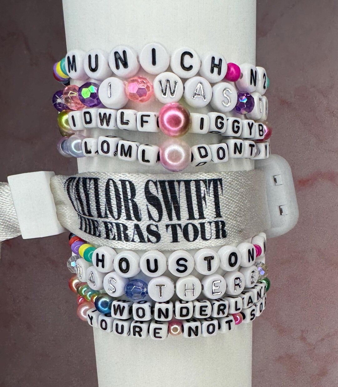 Eras Tour Memory Bracelet Pack Custom Concert Bracelets Fan Bracelets ...