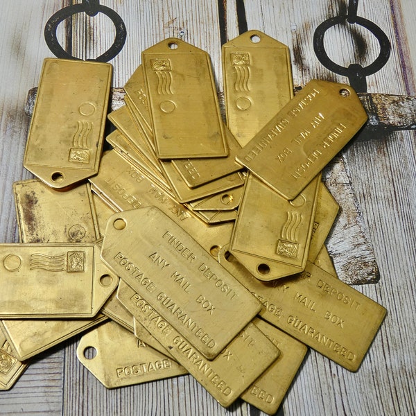 Brass Tag - Etsy