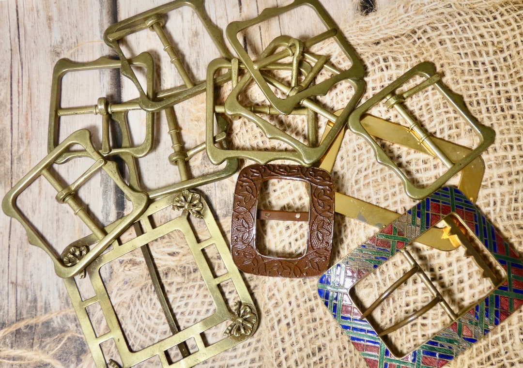 Belt Buckle Large Assortment Metal Buckles for Crafting - Etsy