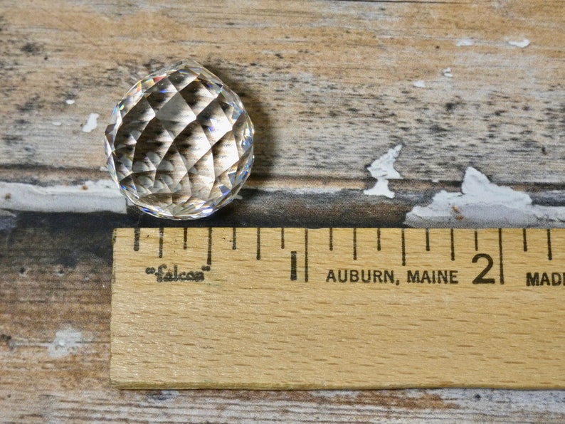 Swarovski Strass Crystal Ball 20mm Logo-etched Faceted Ball - Etsy
