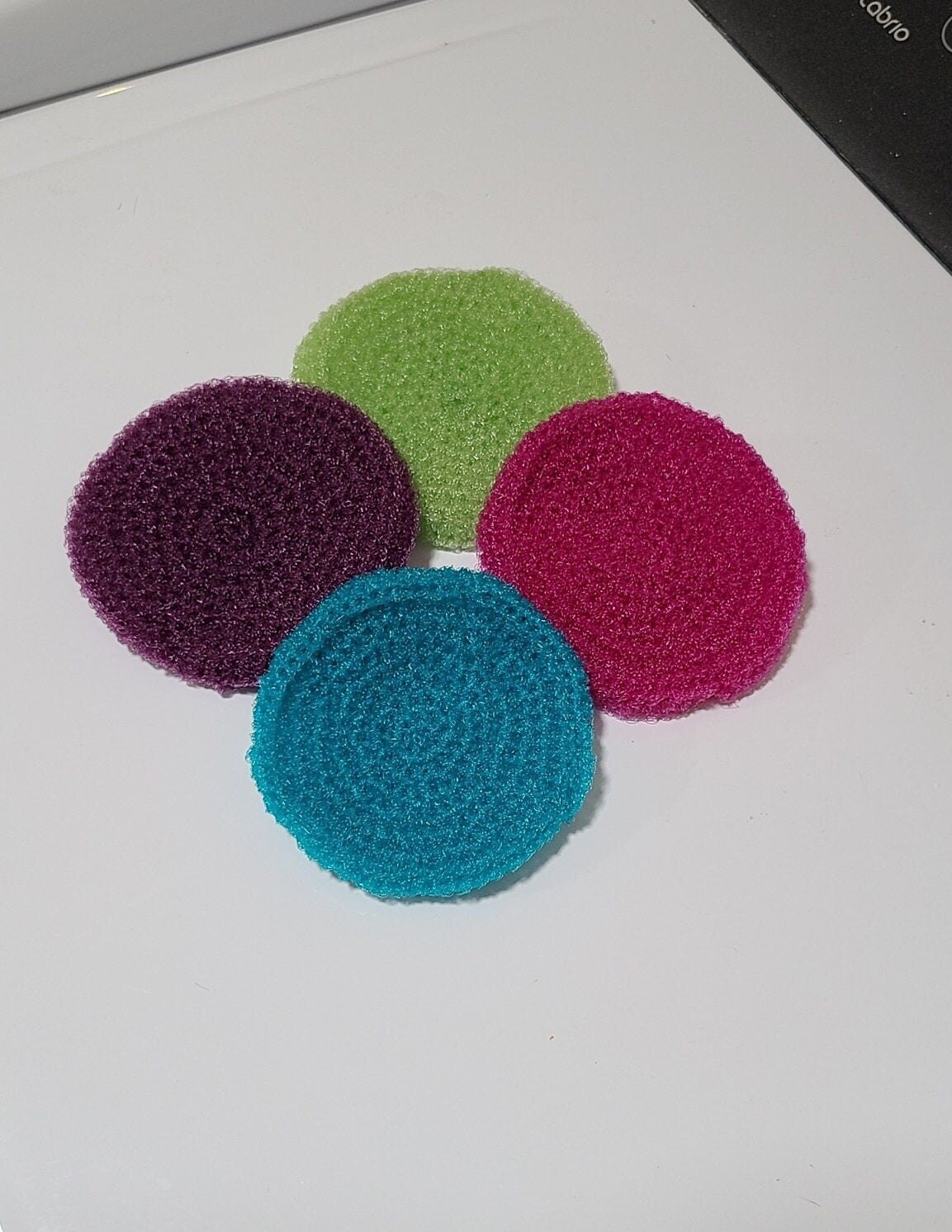 Pack of 2: Crochet Dish Scrubbies Kitchen Sponge Kitchen - Etsy