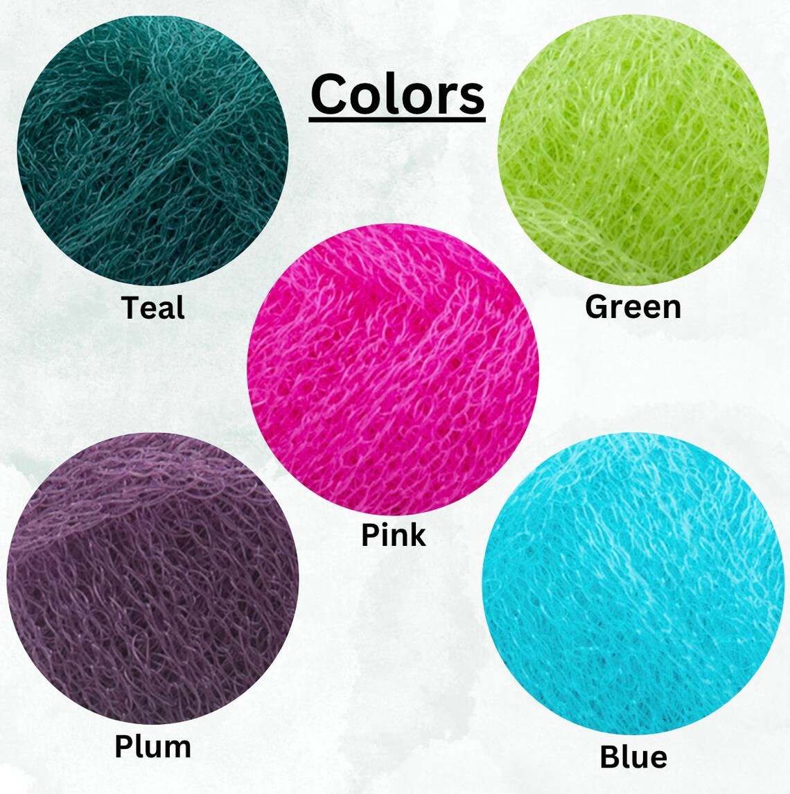 Pack of 2: Crochet Dish Scrubbies Kitchen Sponge Kitchen - Etsy