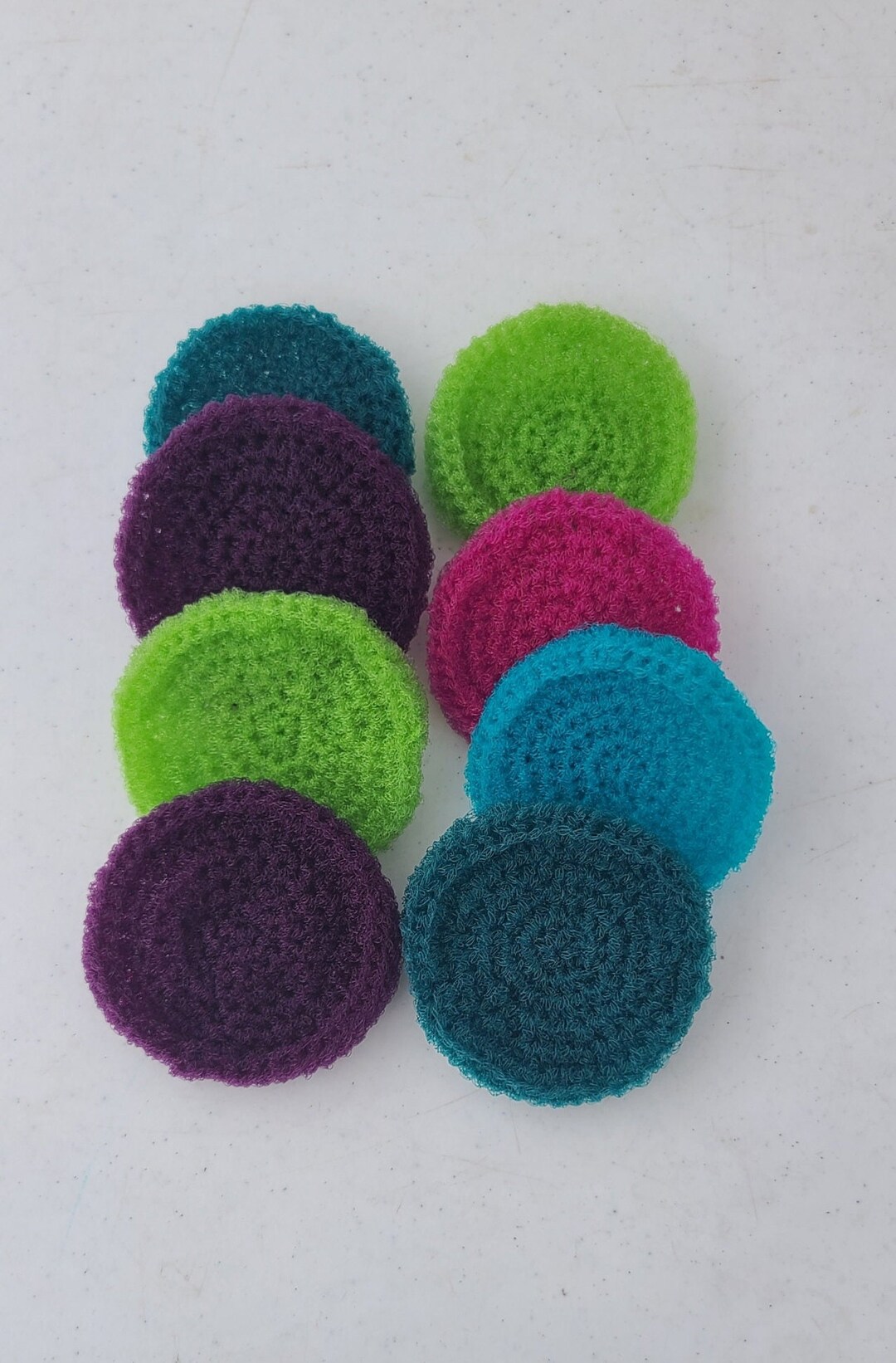 Pack of 2: Crochet Dish Scrubbies, Kitchen Sponge, Kitchen Scrubbies ...