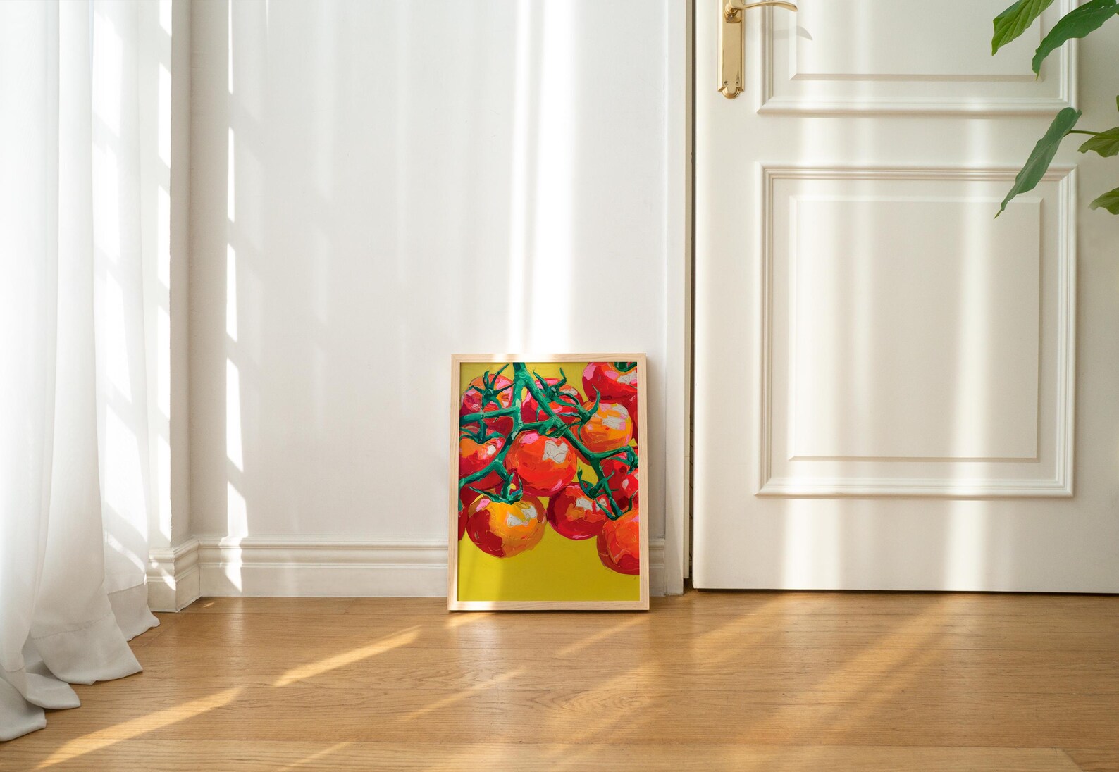 Cherry Tomatoes Art Print | Tomato Girl, Tomato Season | Lots of Sizes ...