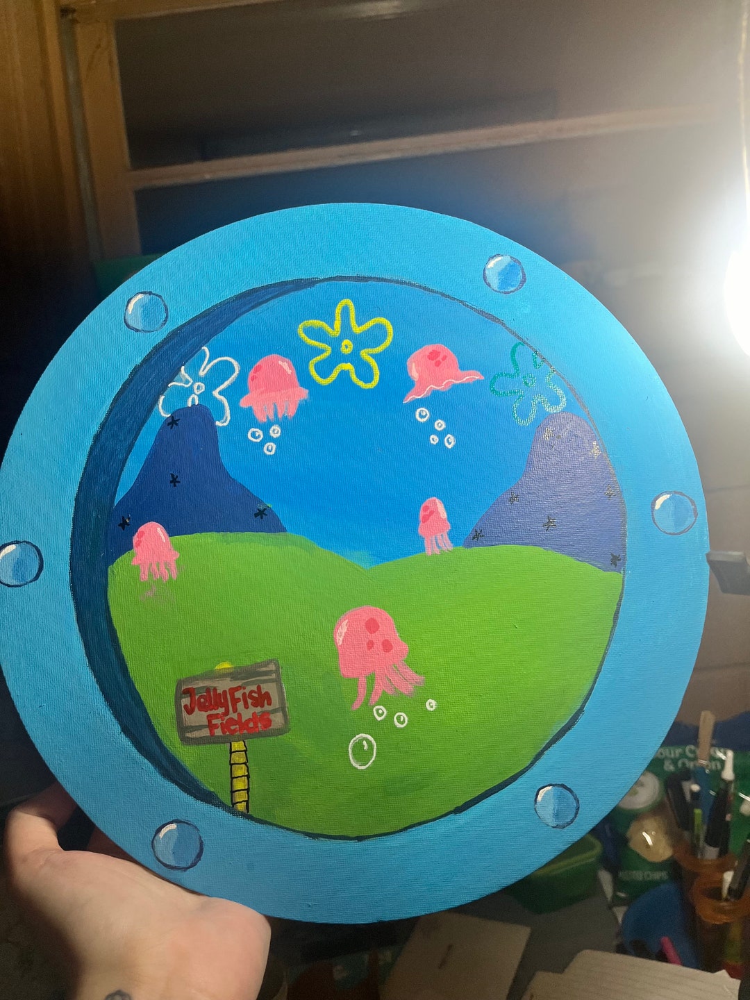 Spongebobs Window Painting - Etsy