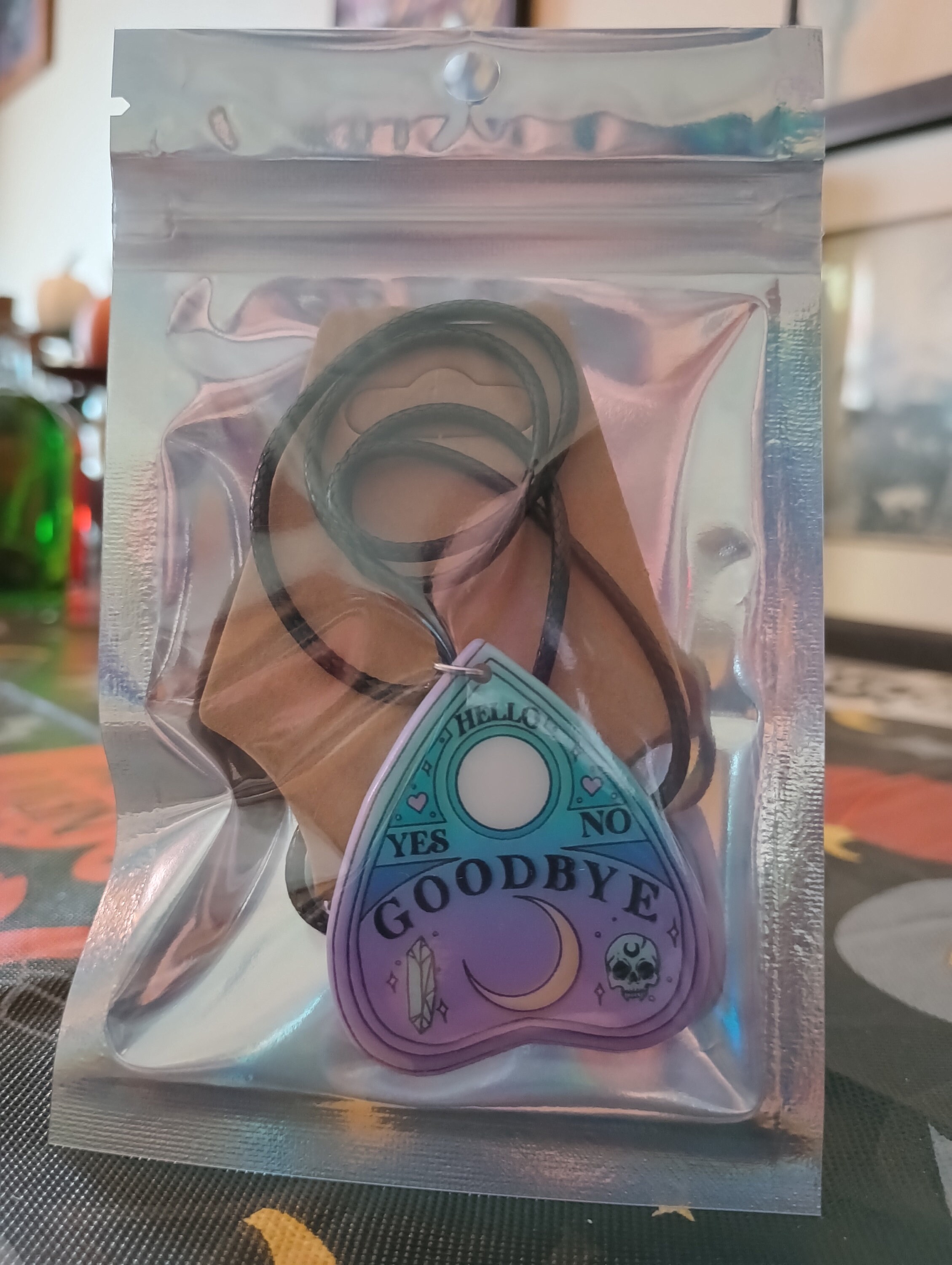 GOODBYE Planchette Necklace - Etsy
