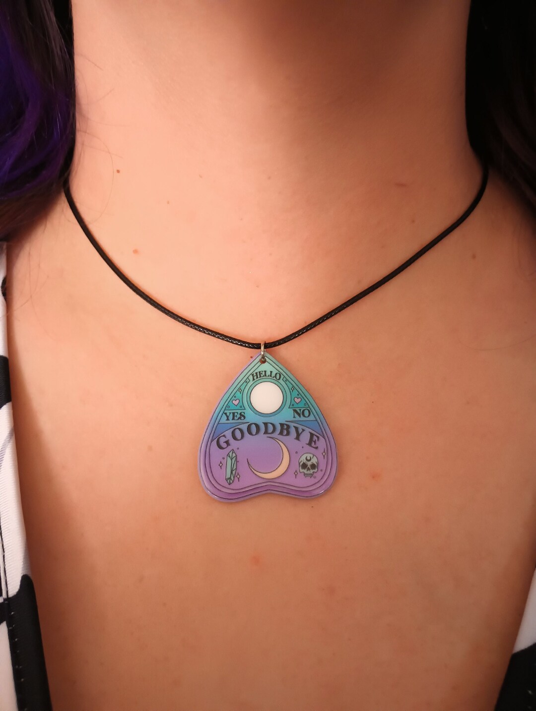 GOODBYE Planchette Necklace - Etsy