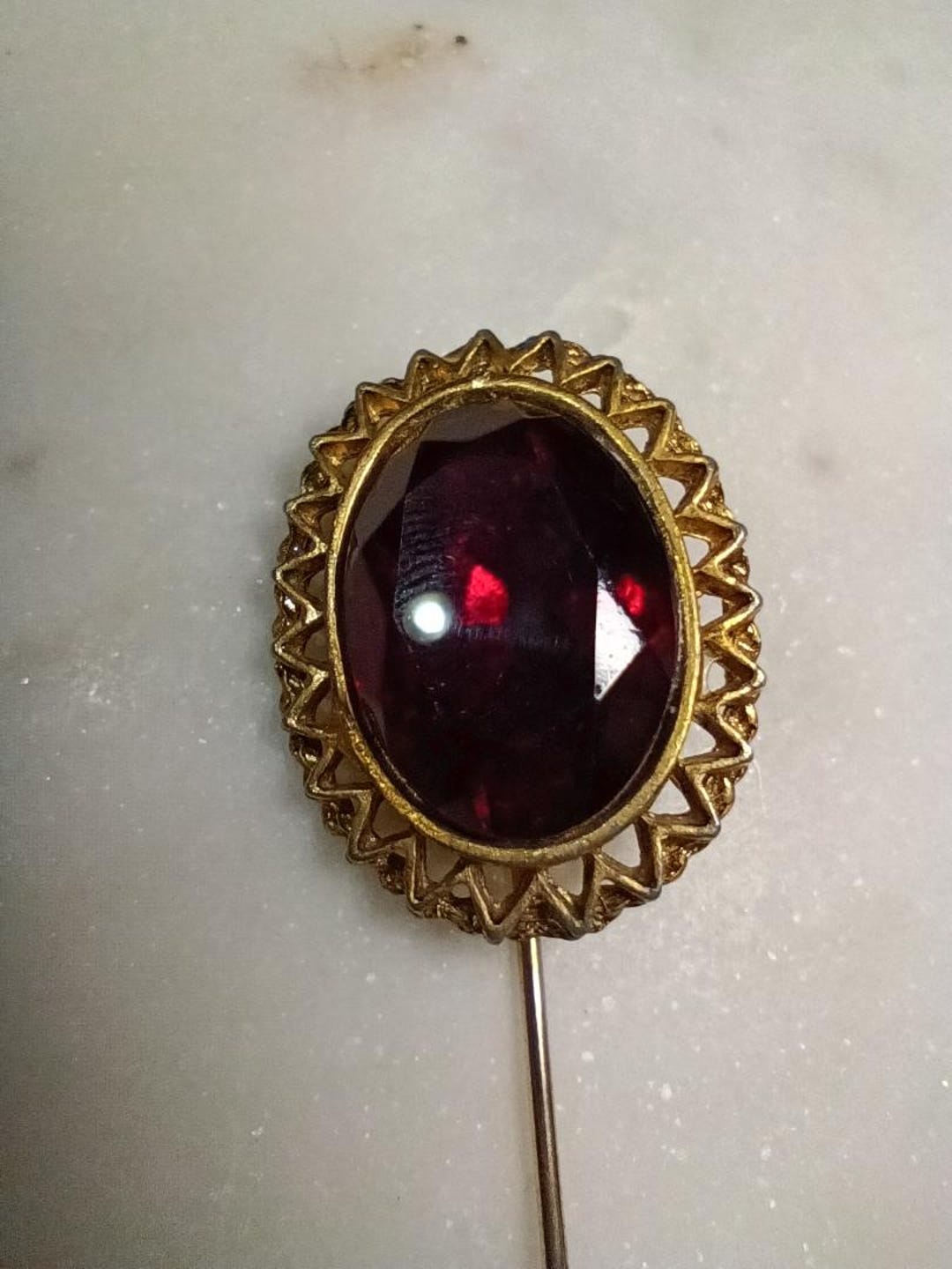 VICTORIAN Stick Pin - Etsy