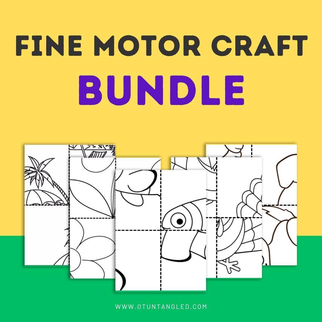 Fine Motor Craft Bundle! - Etsy