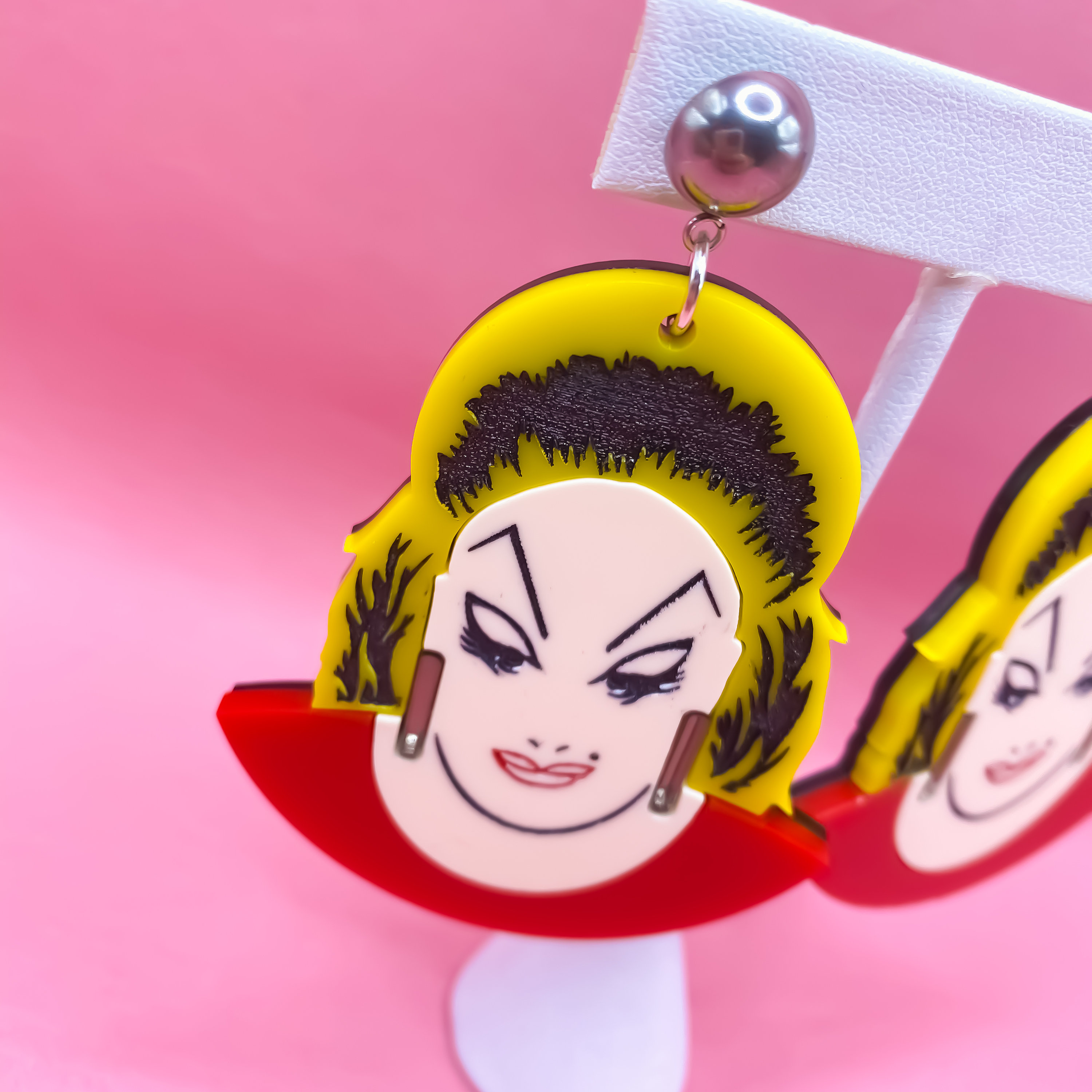 Divine Drag Queen Pink Flamingos Inspired Acrylic Dangle - Etsy