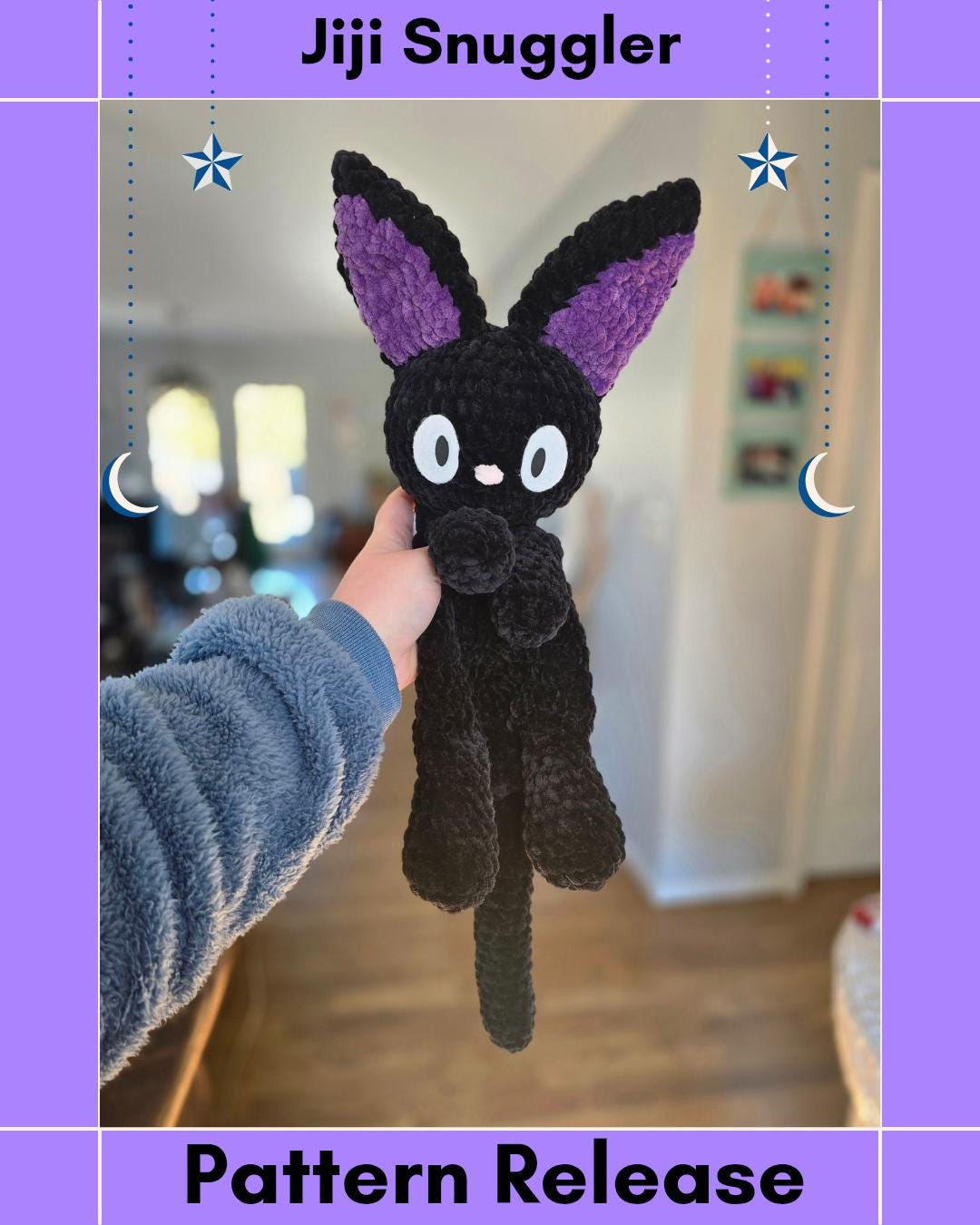 Jiji Snuggler Crochet Pattern (PDF Download) - Etsy